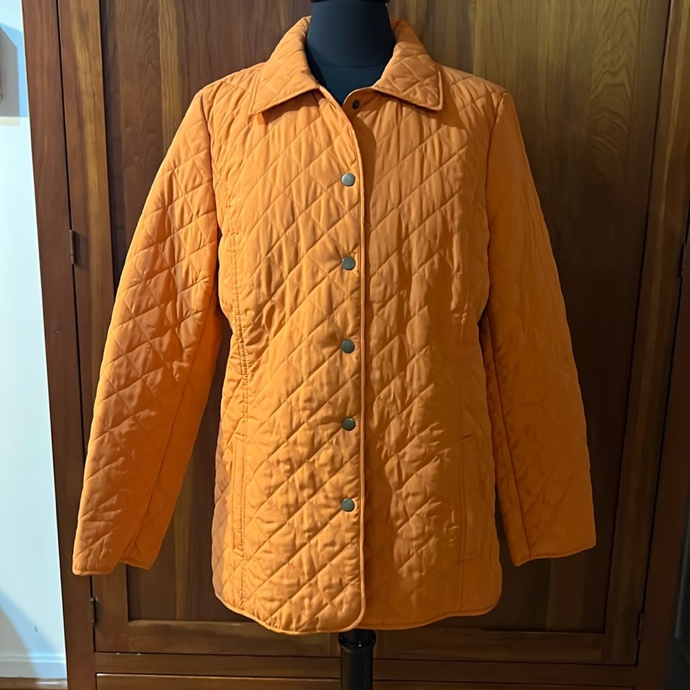 J Jill Quilted Barn Jacket - Gem